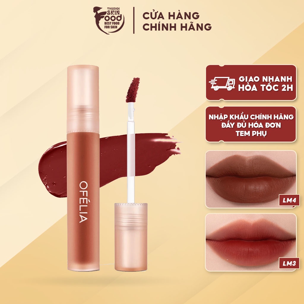 Son Kem Lì, Mịn Môi, Lâu Trôi OFÉLIA Uncovered Lip Mousse 4.3g | Shopee Việt Nam