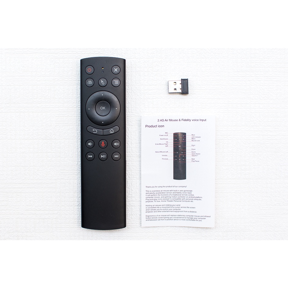 Điều khiển chuột bay G20s - Remote Mouse Air Voice | Shopee Việt Nam