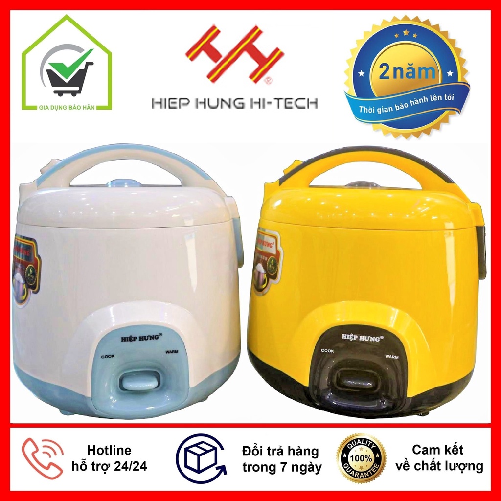 Nồi Cơm Điện Hiệp Hưng Cao Cấp CC66 Lòng Niêu Dày Dặn, Tặng Kèm Giá Hấp ...