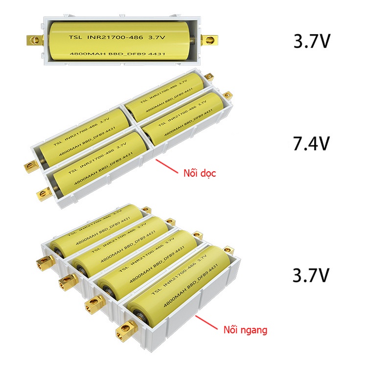 [YKH] Khay pin 18650 chuyên nghiệp, dòng cao. | Shopee Việt Nam