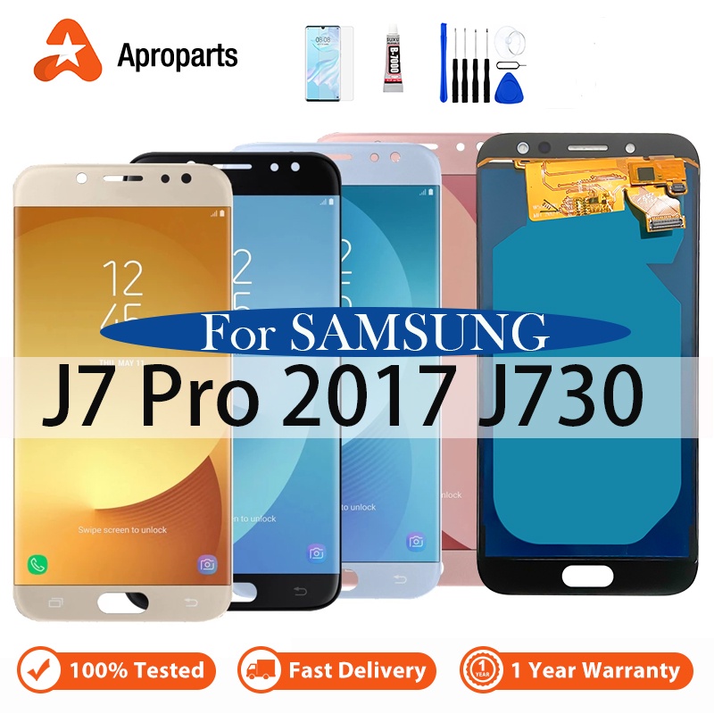 Màn Hình Dành Cho SAMSUNG Galaxy J7 Pro 2017 J730 J730F SM-J730G Màn Hình LCD Bộ Số Hóa Cảm Ứng ...