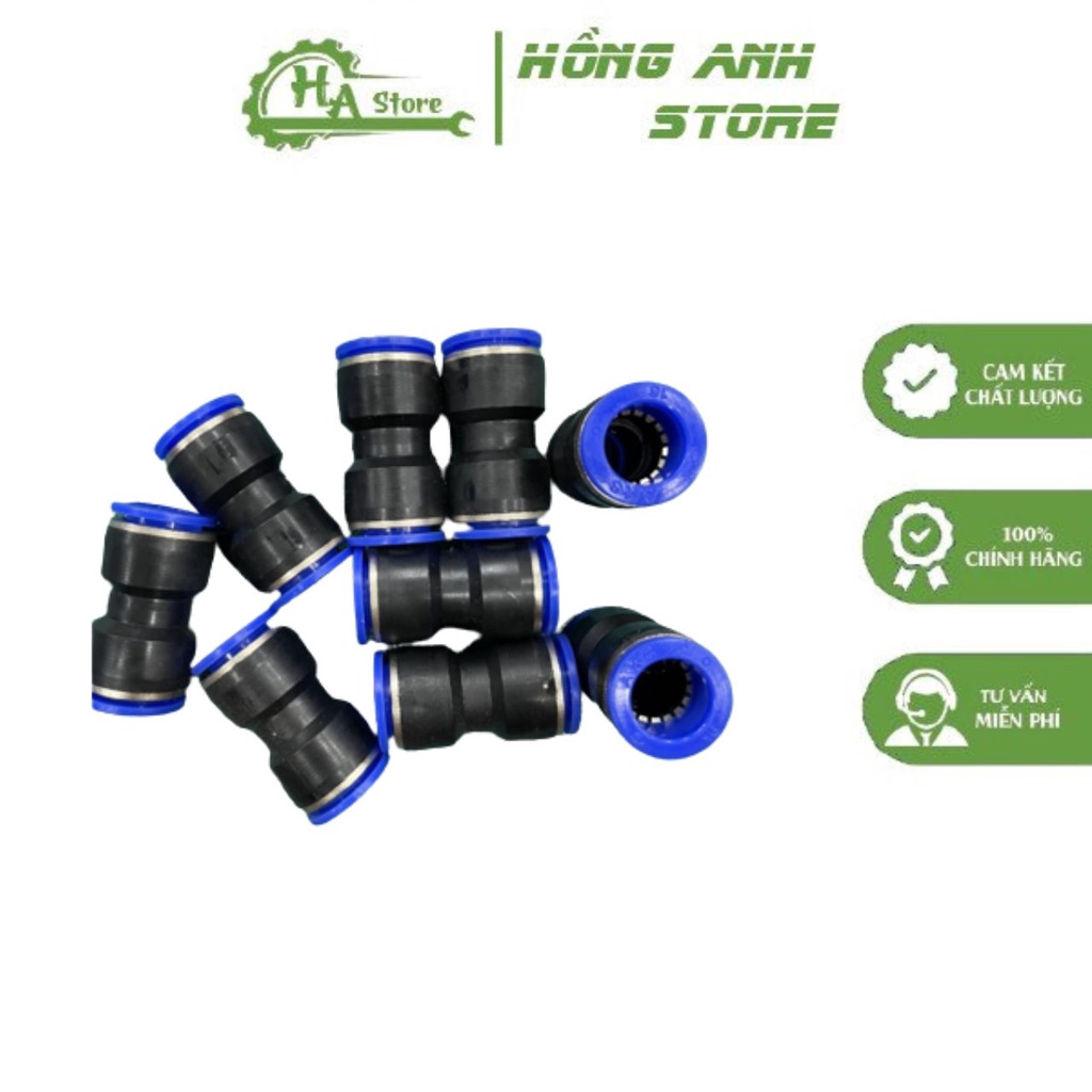 Cút Nối Thẳng Phi 16 (PU16) Cút Nối Thẳng Do Hãng AKS Sản Xuất | Shopee ...