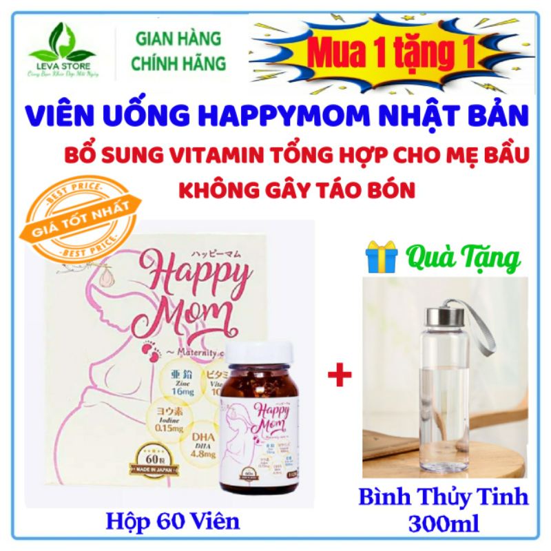 ️️️[Hàng Chính Hãng] Viên Uống Happy Mom Jpanwell Bổ Sung Vitamin Cho ...