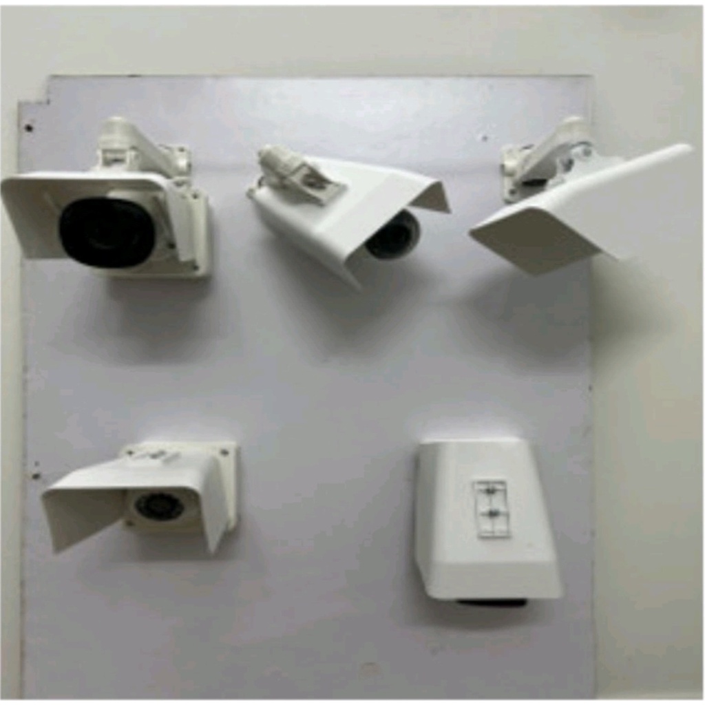 Mái che camera ngoài trời bằng nhựa,kèm chân đế xoay, phù hợp imou ...