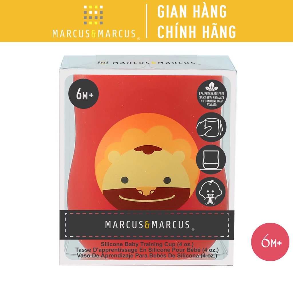 Ly tập uống nước silicon Baby Marcus & Marcus, từ 6 tháng – Marcus ...