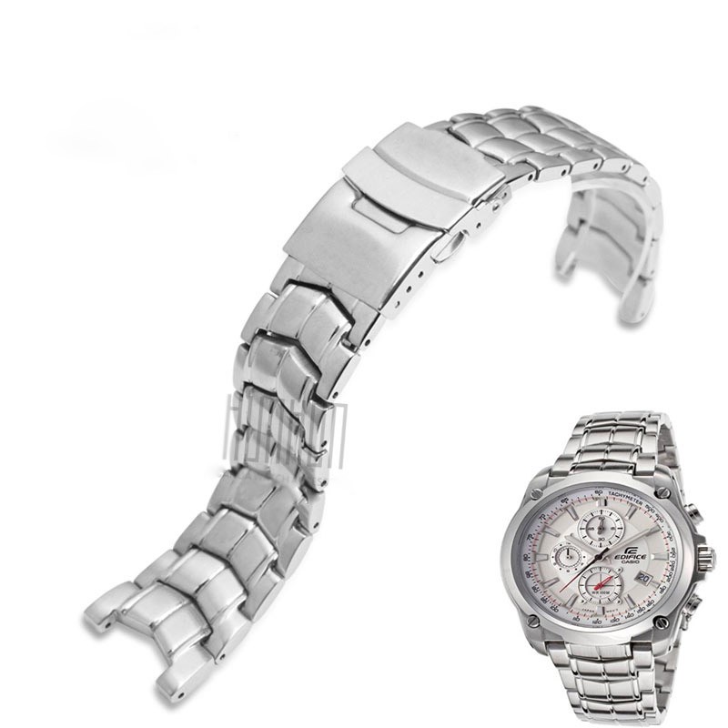 Dây inox Dành Cho Đồng Hồ casio EF-524 Dây inox Không Gỉ | Shopee Việt Nam