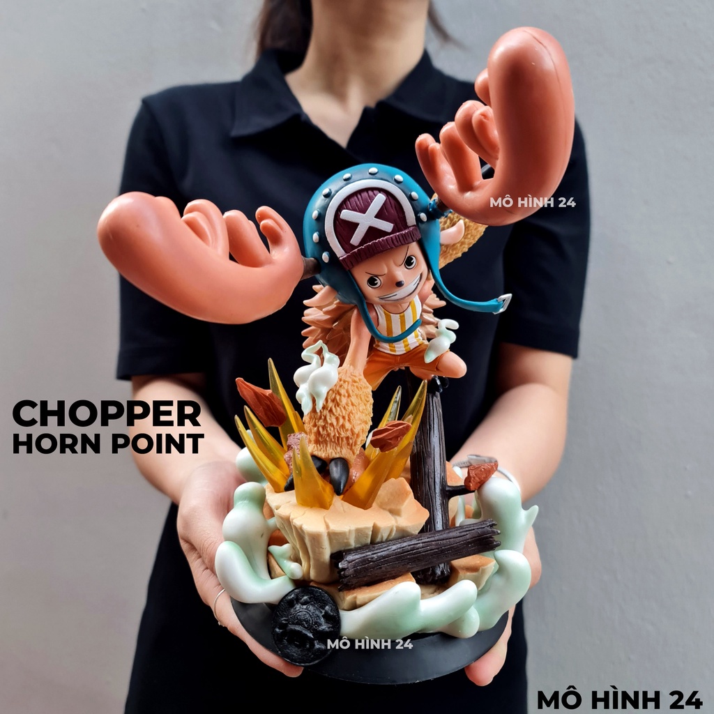 MÔ HÌNH FIGURE ĐỒ CHƠI ONE PIECE GK PTS KO One Piece TONY Chopper HORN POINT Chibi Hito Hito no ...