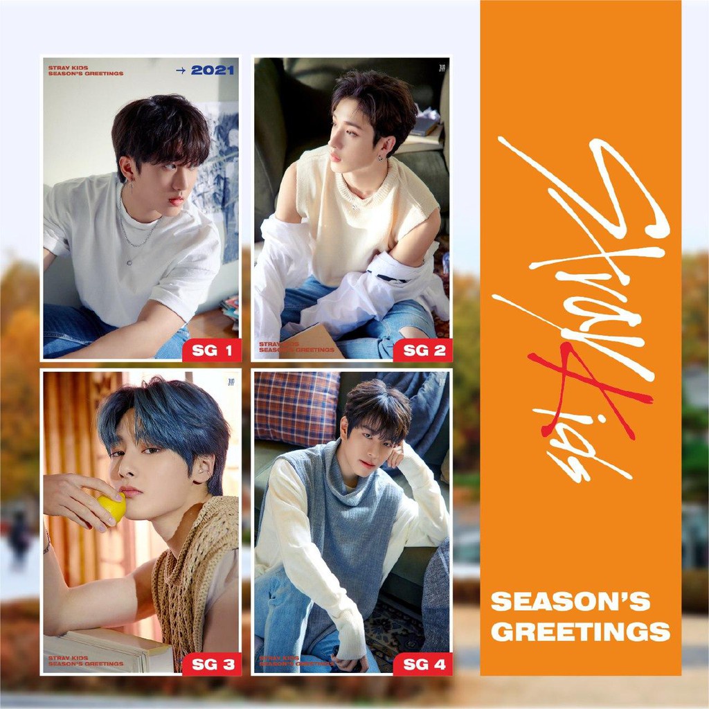POSTER A4 STRAY KIDS SEASON'S GREEETINGS | Shopee Việt Nam