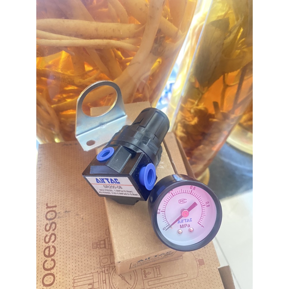 ATS_Van điều áp 3 ngã airtac SR200-08 chính hãng | Shopee Việt Nam