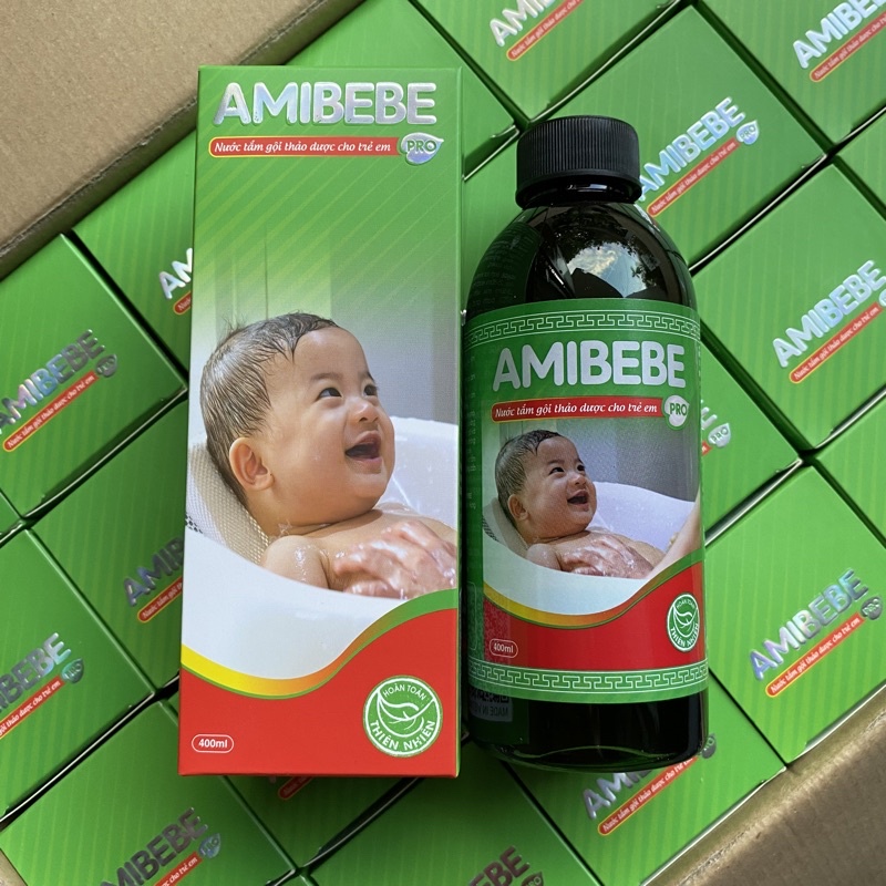 Amibebe 400ml - Nước tắm thảo dược cho trẻ nhỏ | Shopee Việt Nam