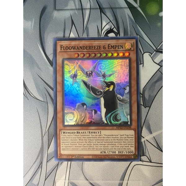 Thẻ bài Yugioh TCG - Floowandereeze & Empen - MP22-EN098 - Super Rare ...