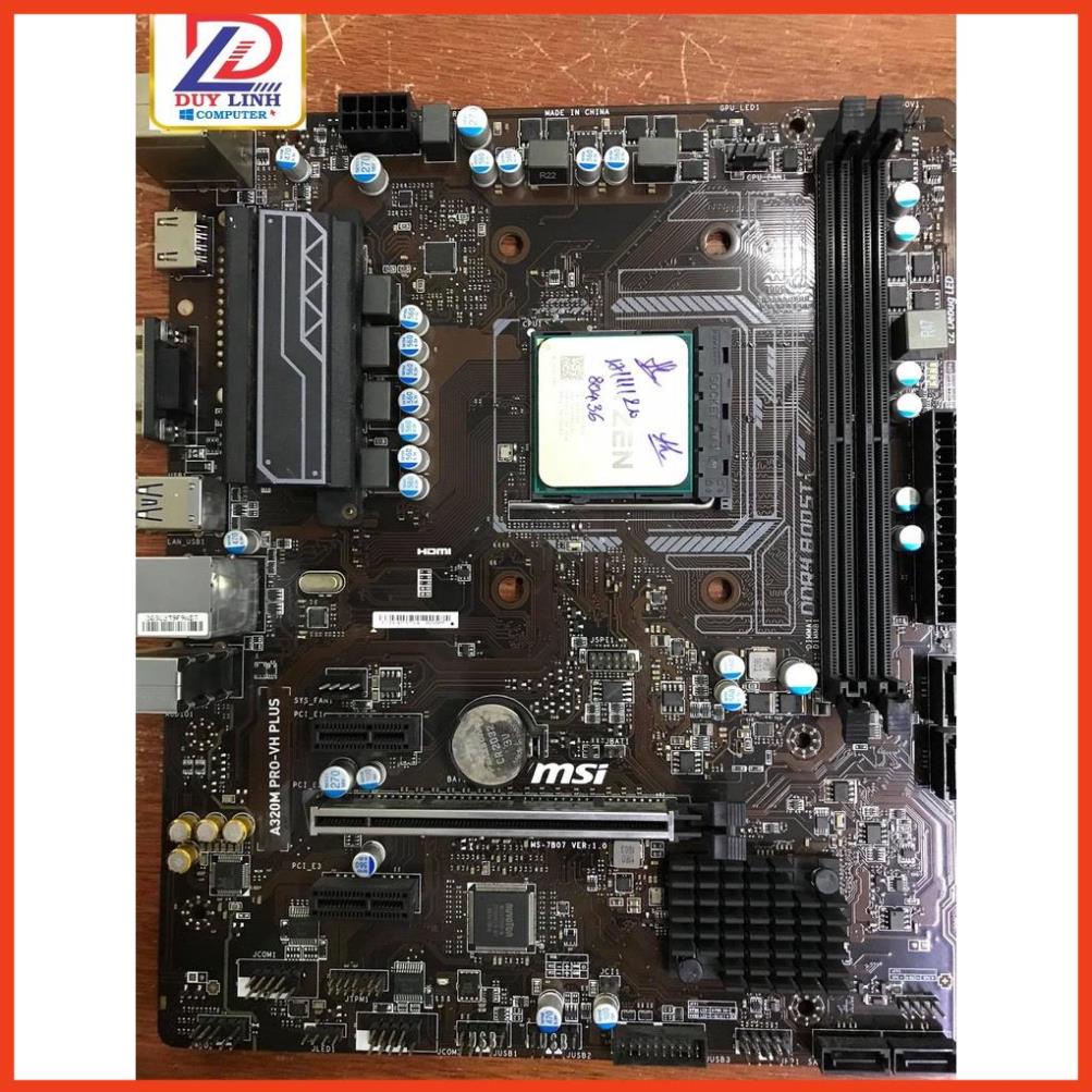 Combo Main MSI,ASUS A320M vs CPU AMD Ryzen 3 2200G | Shopee Việt Nam