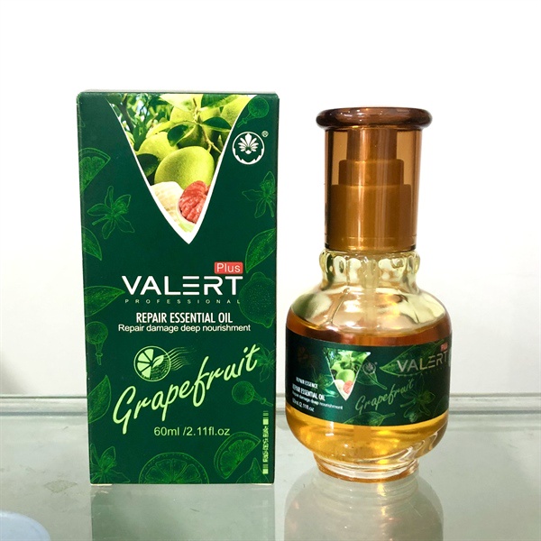 [Chính hãng] [Siêu rẻ] Tinh dầu bưởi dưỡng bóng tóc Grapefruit Valert ...