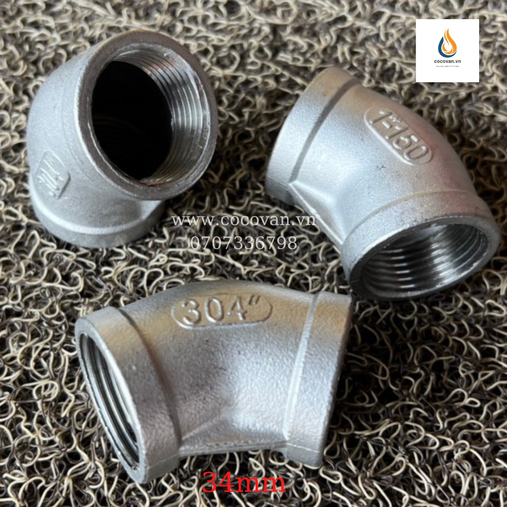 Co lơi ren inox 304 (DN15-DN40) | Shopee Việt Nam
