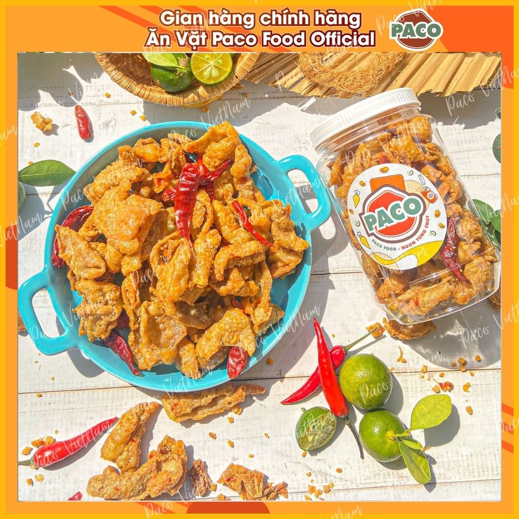 da gà/ tốp mỡ/ da heo mini/ da heo sợi cháy tỏi hủ lẻ siêu giòn siêu ...