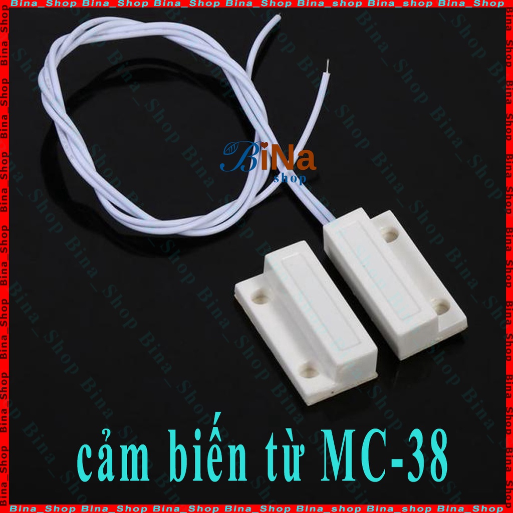 Bộ Cảm Biến Từ Chống Trộm MC-38, Công tắc từ báo động MC38 | Shopee Việt Nam