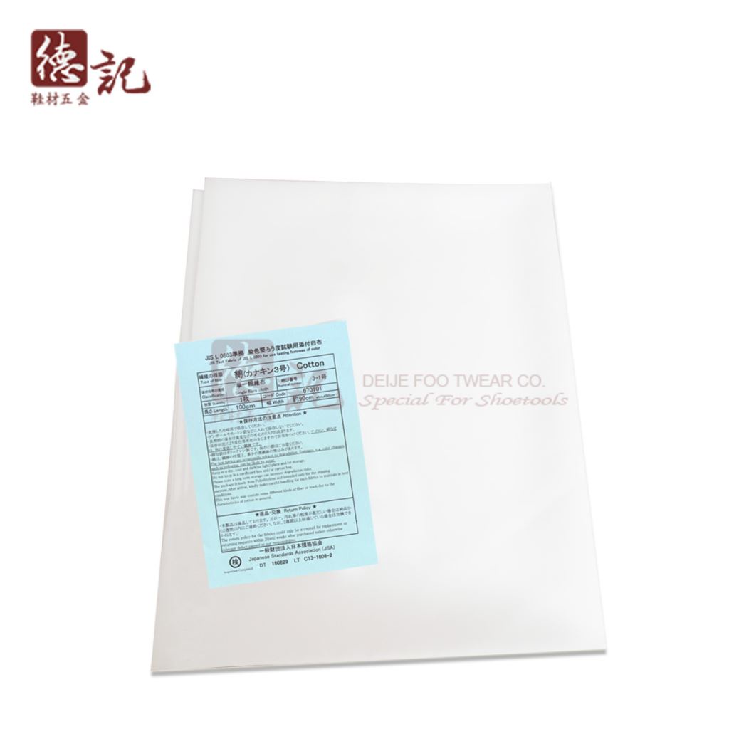 Vải Cotton JIS L 0803 dùng trong thử nghiệm độ bền màu, JIS Test Fabric ...