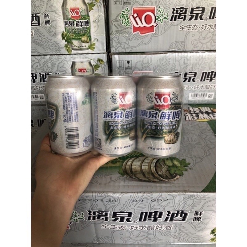 Bia Lon Liquan 330mlx24Lon ( 1t /đơn không kèm sản phẩm khác ) | Shopee ...