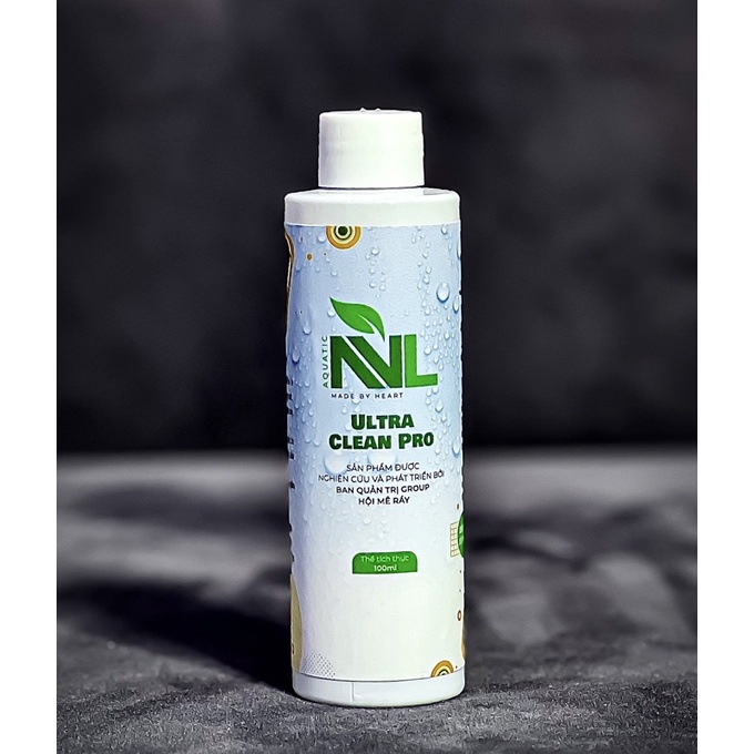 NVL ULTRA CLEAN PRO Khử clo, kim loại nặng, khử độc hồ, làm trong nước ...