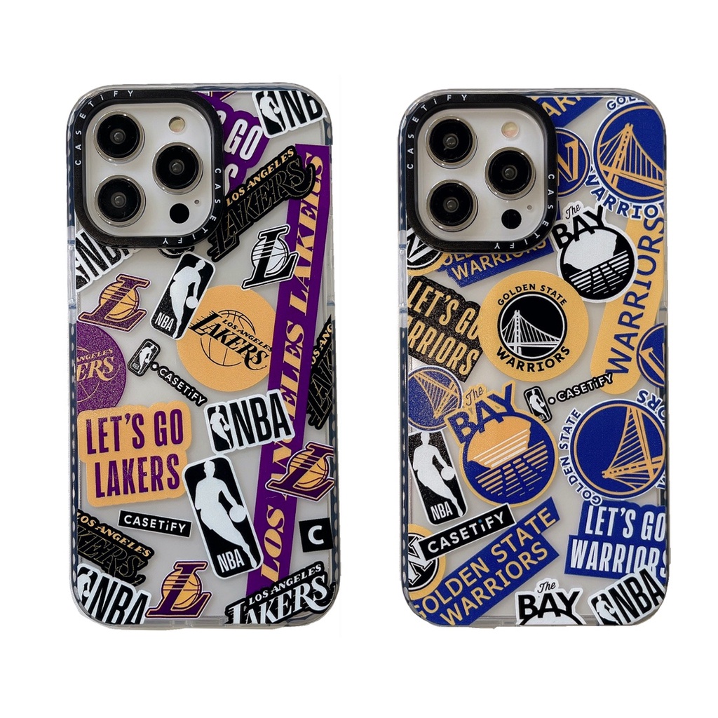 Ốp điện thoại NBA Teams Clear Casetify cho iPhone 16 15 14 13 12 11 Pro ...
