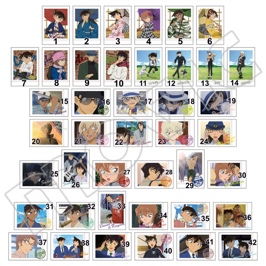 [PACK] Thẻ Card Conan Vol.2 | Shopee Việt Nam