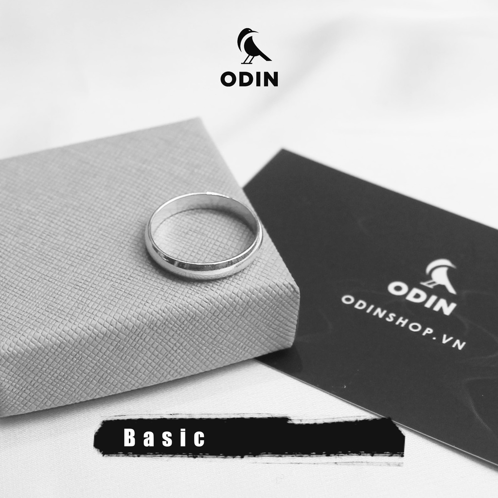 Nhẫn bạc Nam ODIN phong cách Cổ điển & Tối giản bạc italy s925 bảo hành 12 tháng | Shopee Việt Nam