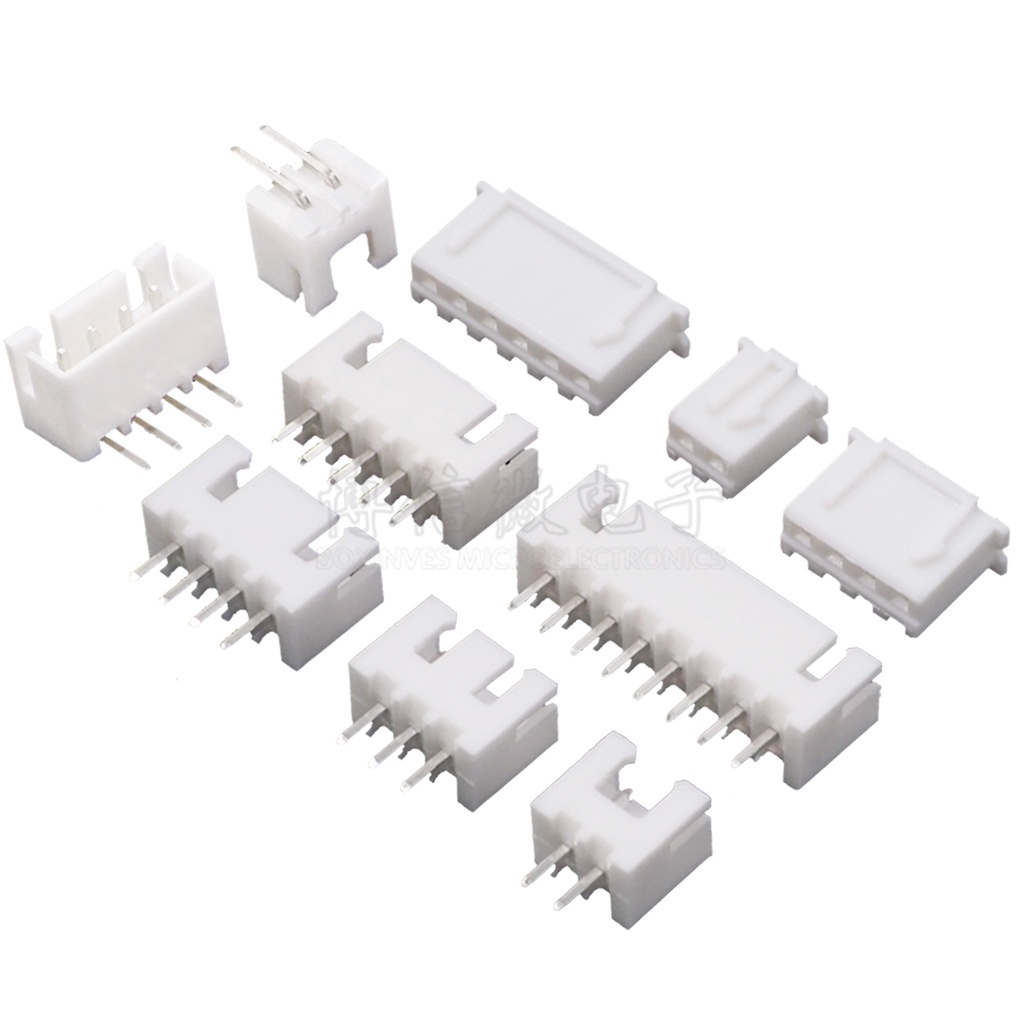 (10 pcs) XH2.54 thẳng chân khuỷu tay nối 2.54MM keo vỏ kim chủ XH-2P/3P/4P/5P/6P/7P/8P/9P/10P ...