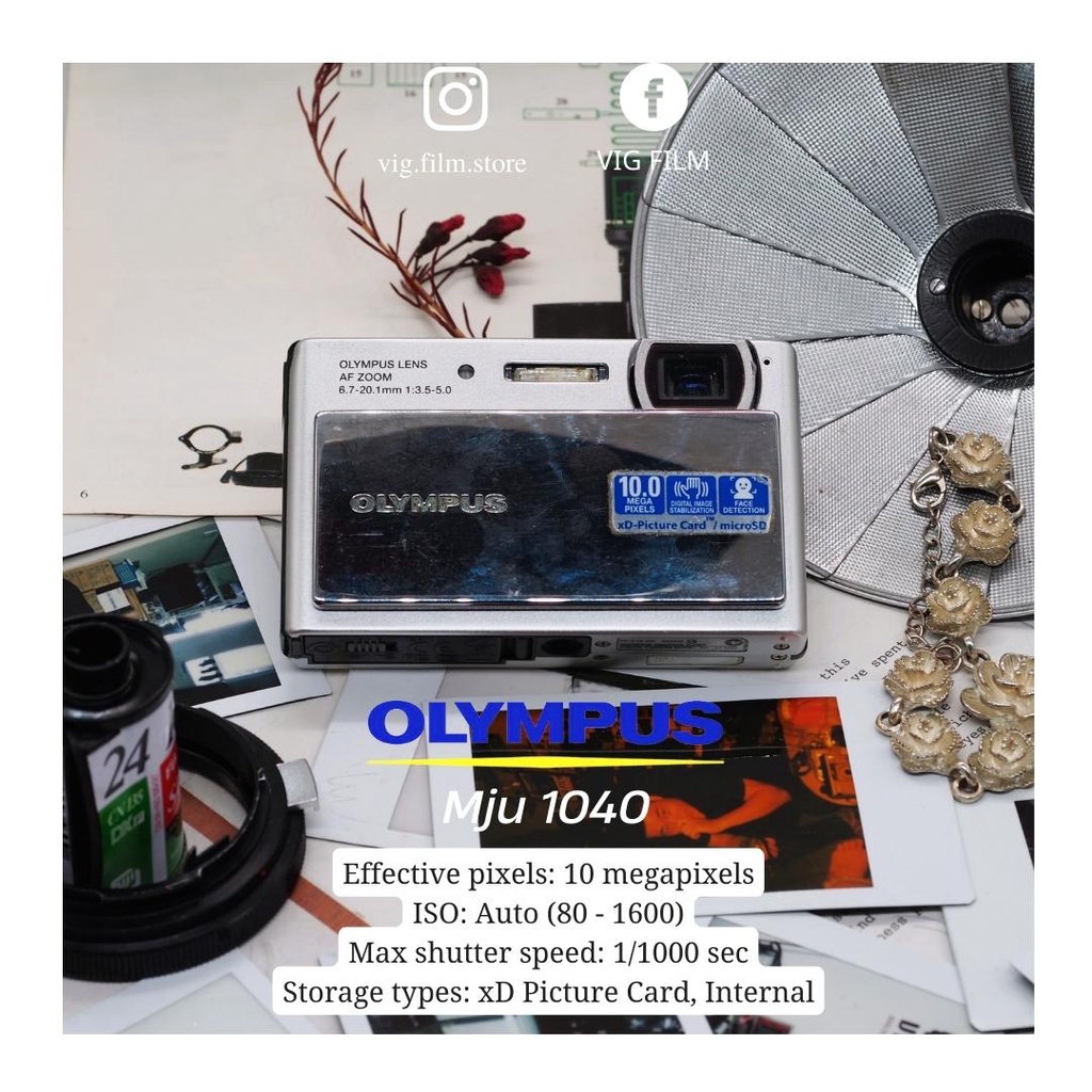 Máy ảnh Olympus Mju 1040 | Shopee Việt Nam
