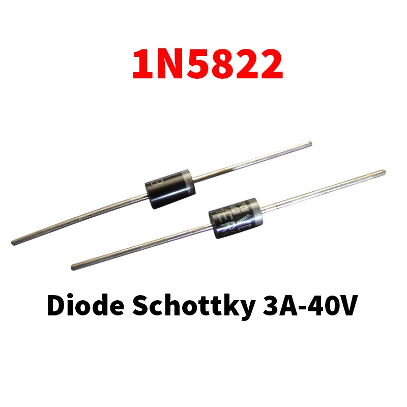 Gói 5 con 1N5822 - Diode Schottky IN5822 3A/40V DO-41 Chân Cắm - Chất ...
