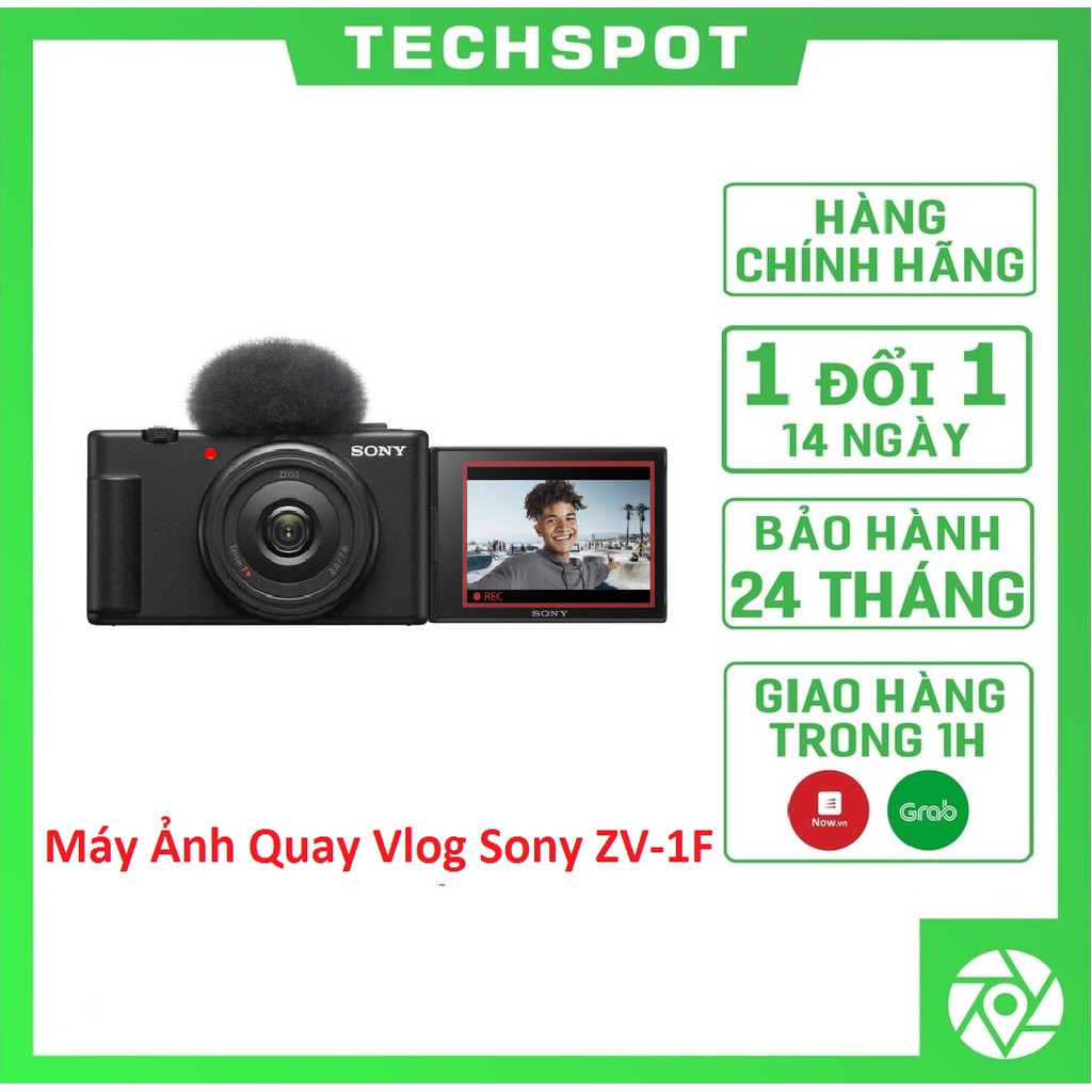 Máy Ảnh Quay Vlog Sony ZV-1F | Bảo hành 24 tháng | Hàng Chính Hãng | Shopee Việt Nam
