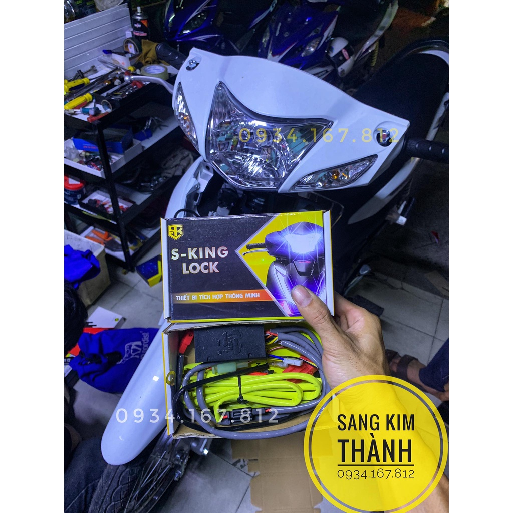 Mạch Passing Tắt Đèn Wave A 110 Và Đèn Trợ Sáng L4x Bi Cầu Mini | BH 18 ...