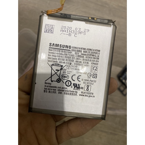 Pin zin bóc máy SAM SUNG A31 | Shopee Việt Nam