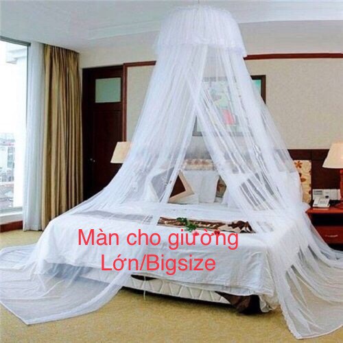 Màn Cho Giường Lớn /Bigsize - Màn Tròn Gia Đình - Màn Tròn Cao Cấp Mộc ...
