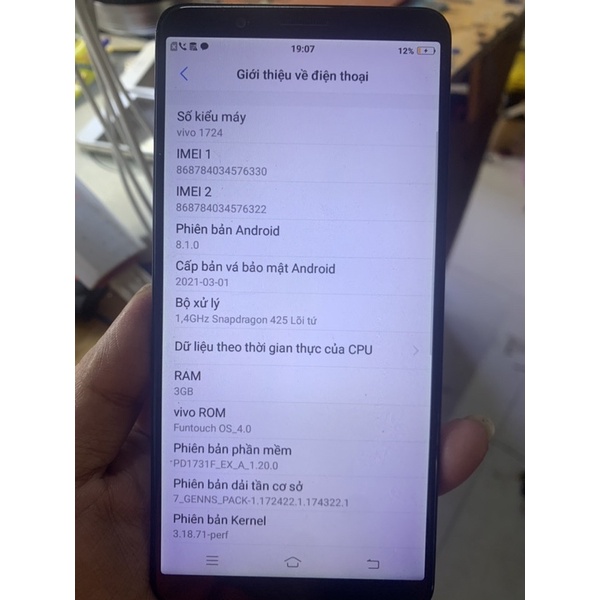 Main ViVo 1724(Y71) Bo mạch chủ vivo y71 | Shopee Việt Nam