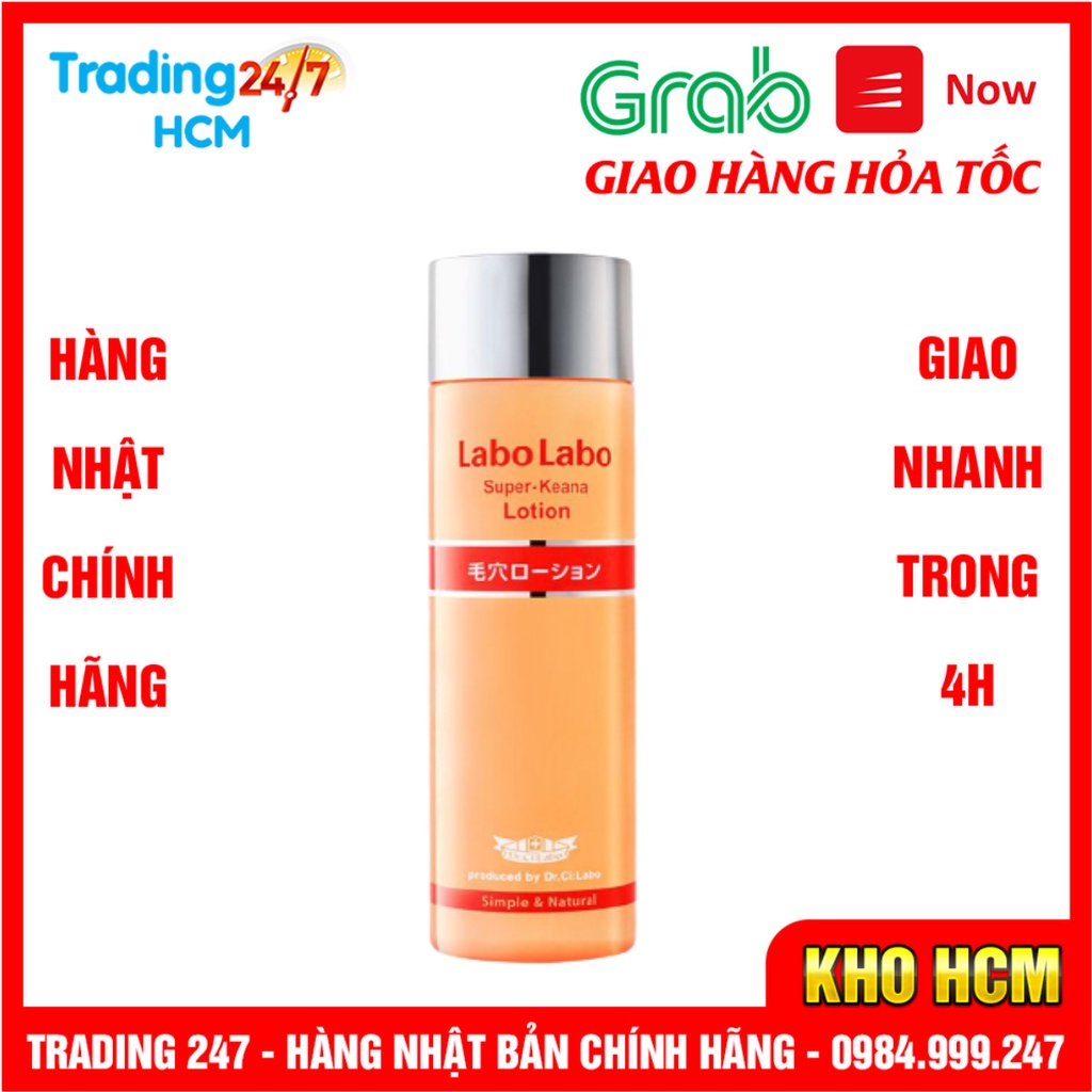 [Hỏa Tốc HCM] Nước hoa hồng LaboLabo Super Keana Lotion 200ml Nội Địa Nhật Bản | Shopee Việt Nam