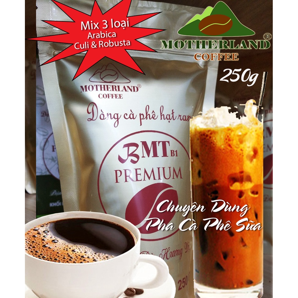 Cafe Rang Bơ Pha Sữa Đá Blend Arabica & Culi & Robusta Coffee Không Vị ...