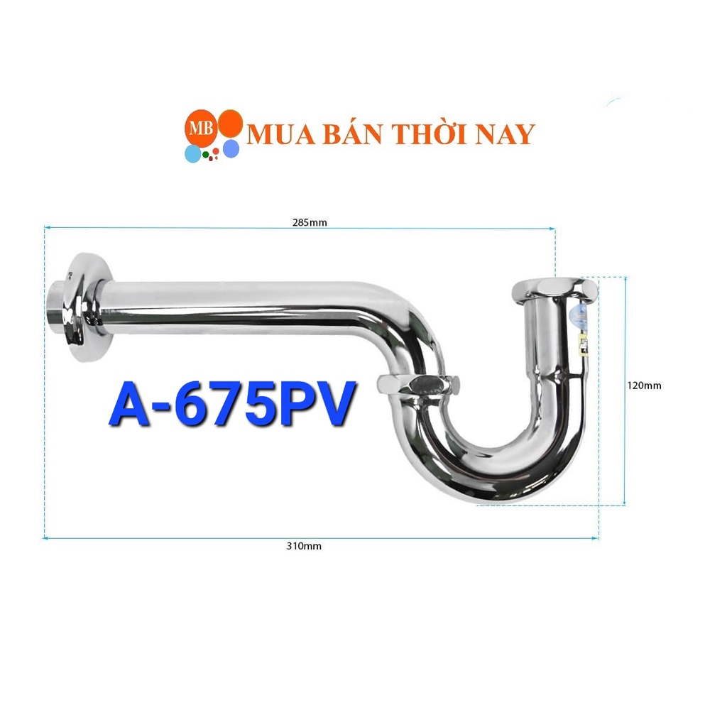 Xả lavabo INAX A-016V (Trụ xả chặn nước), A-675PV (Co P), A-676PV (Co P ...