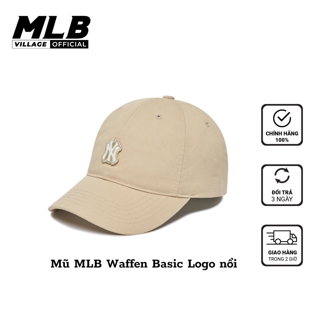 Mũ MLB Waffen Basic Logo nổi - Mũ Nón MLB nam nữ chính hãng 3ACP7802N ...