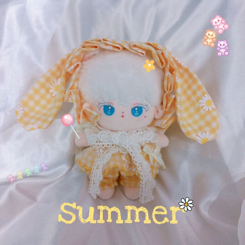 [outfit doll] bộ " Bunny daisy " cho doll 20cm | Shopee Việt Nam