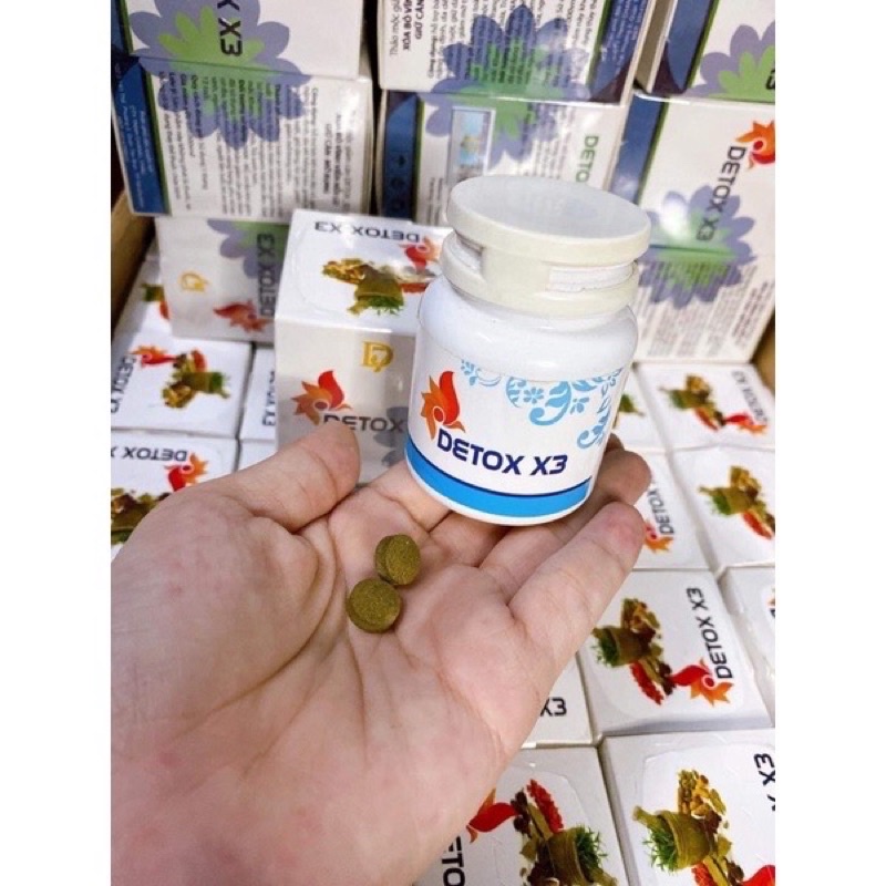 Detox X3 Chính hãng công ty Thái Lan 60v | Shopee Việt Nam