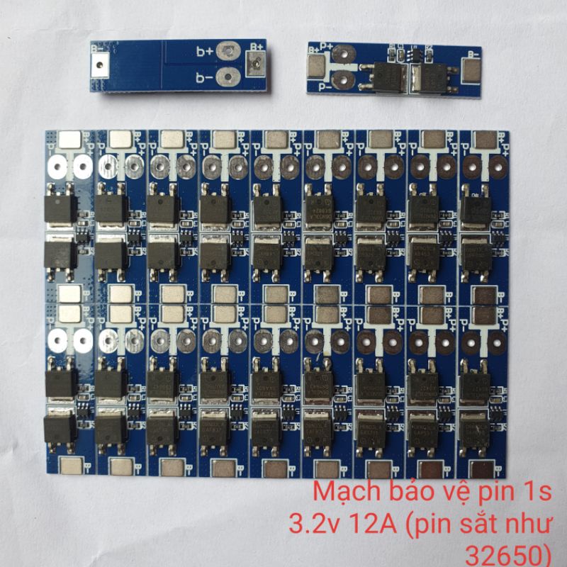 Mạch bảo vệ pin 1s 3.2v 12A pin sắt lifepo4 32650 | Shopee Việt Nam