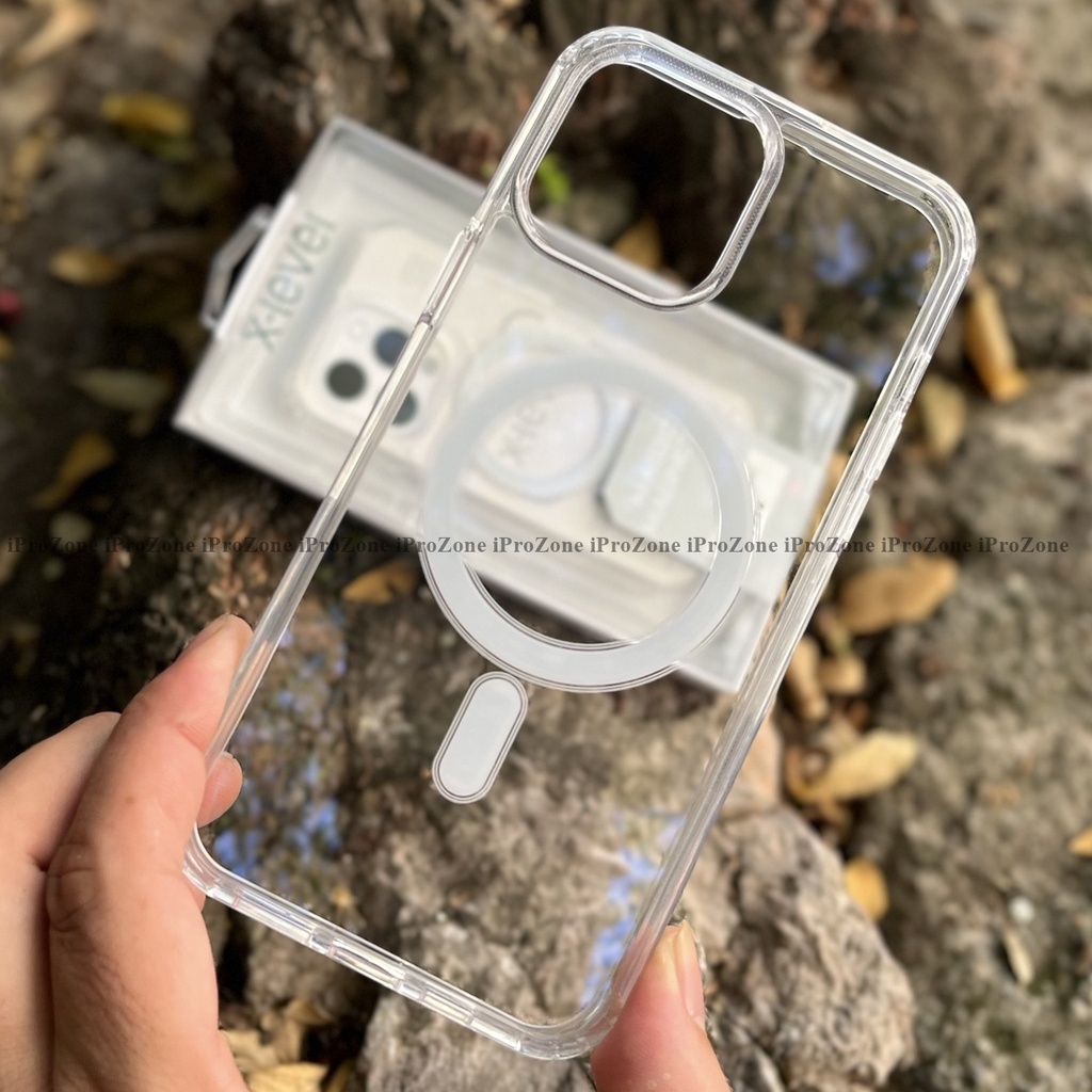 Ốp lưng trong magsafe viền dẻo cho IP 14 Promax , 13 Promax , 12 Promax ...