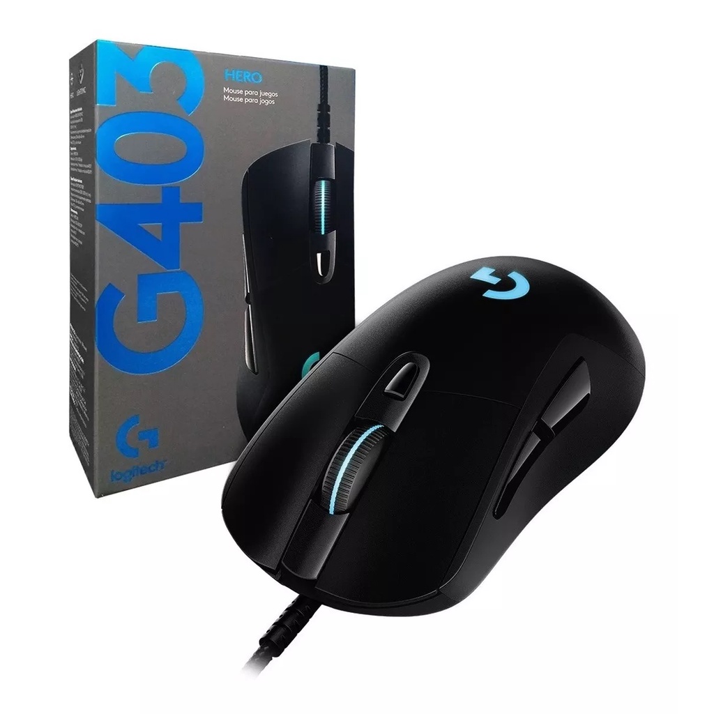 Chuột game Logitech G403 Hero (USB/RGB/Đen) | Shopee Việt Nam