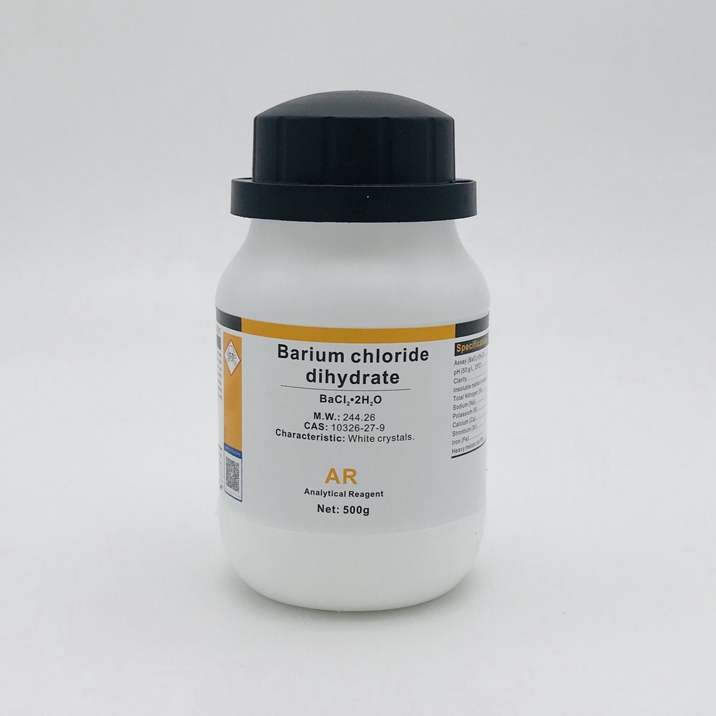Barium Chloride dihydrate (AR, Cas 10326-27-9) | Shopee Việt Nam