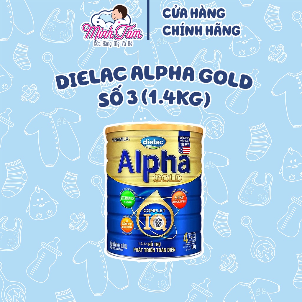 Sữa bột Dielac Alpha Gold 4 (1400g) | Shopee Việt Nam