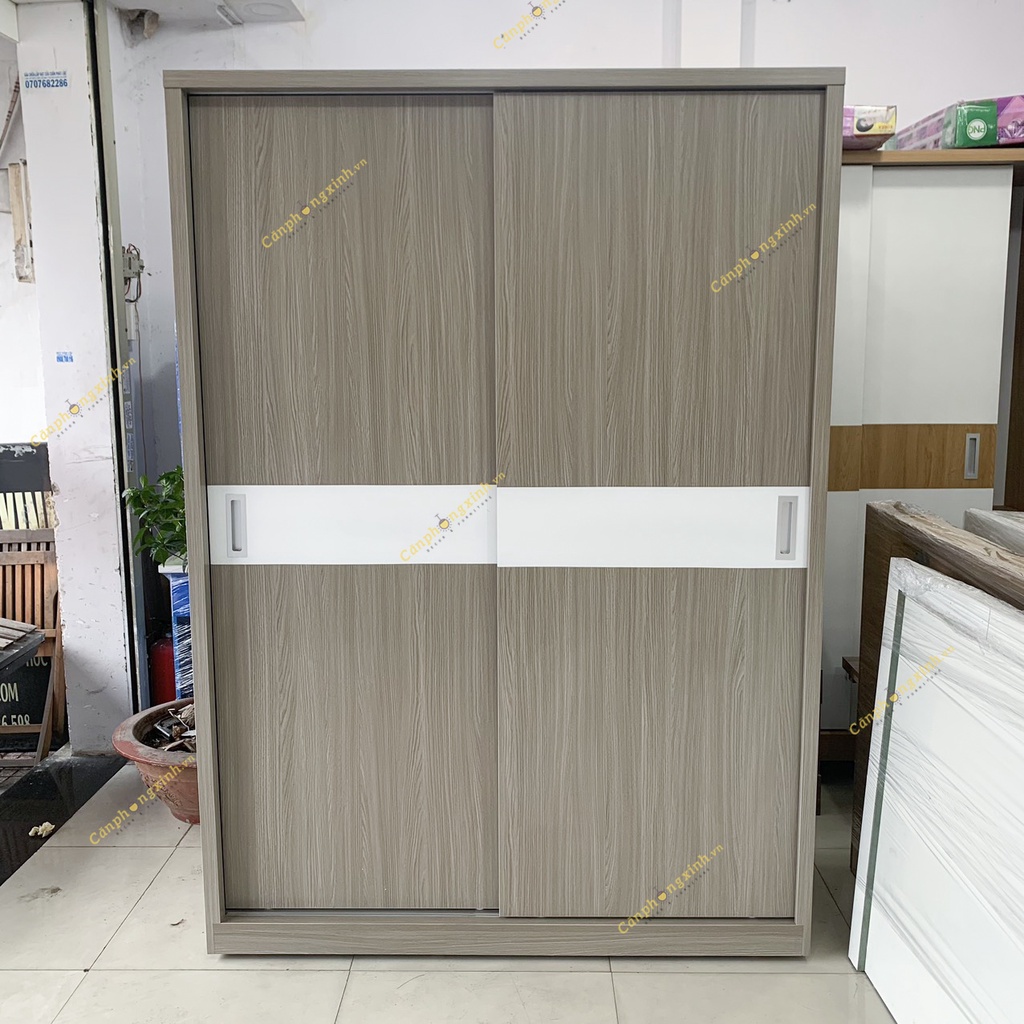 [Freeship HCM] Tủ áo cửa lùa gỗ MDF CPX-T13 | Shopee Việt Nam