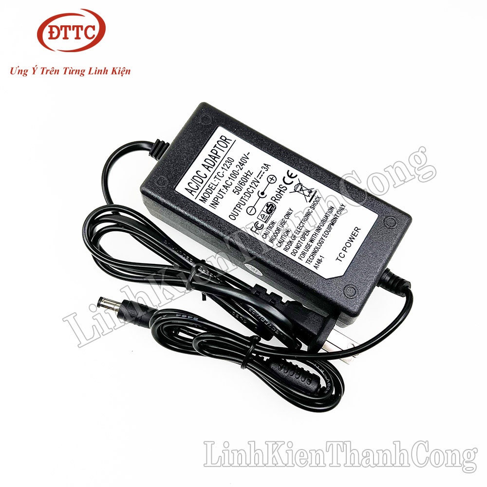 Nguồn Adapter 12V 1A 2A 3A 5A 7A 10A DC5.5x2.5mm | Shopee Việt Nam