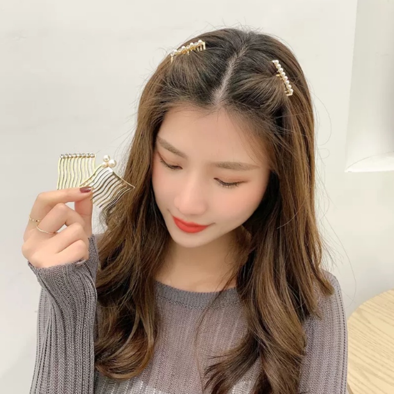 Kẹp Tóc Đính Ngọc Trai Nhân Tạo Thời Trang Cho Nữ | Shopee Việt Nam