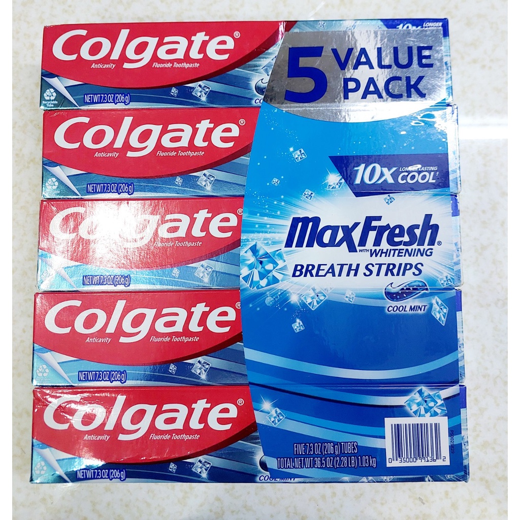 1 cây Kem Đánh Răng Colgate Max Fresh Toothpaste Cool Mint 10X | Shopee ...