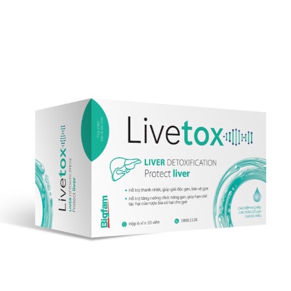 [Nhà thuốc 9523]- LiverTox - Giải Độc Gan- Bảo Vệ Gan- tăng cường Chức ...